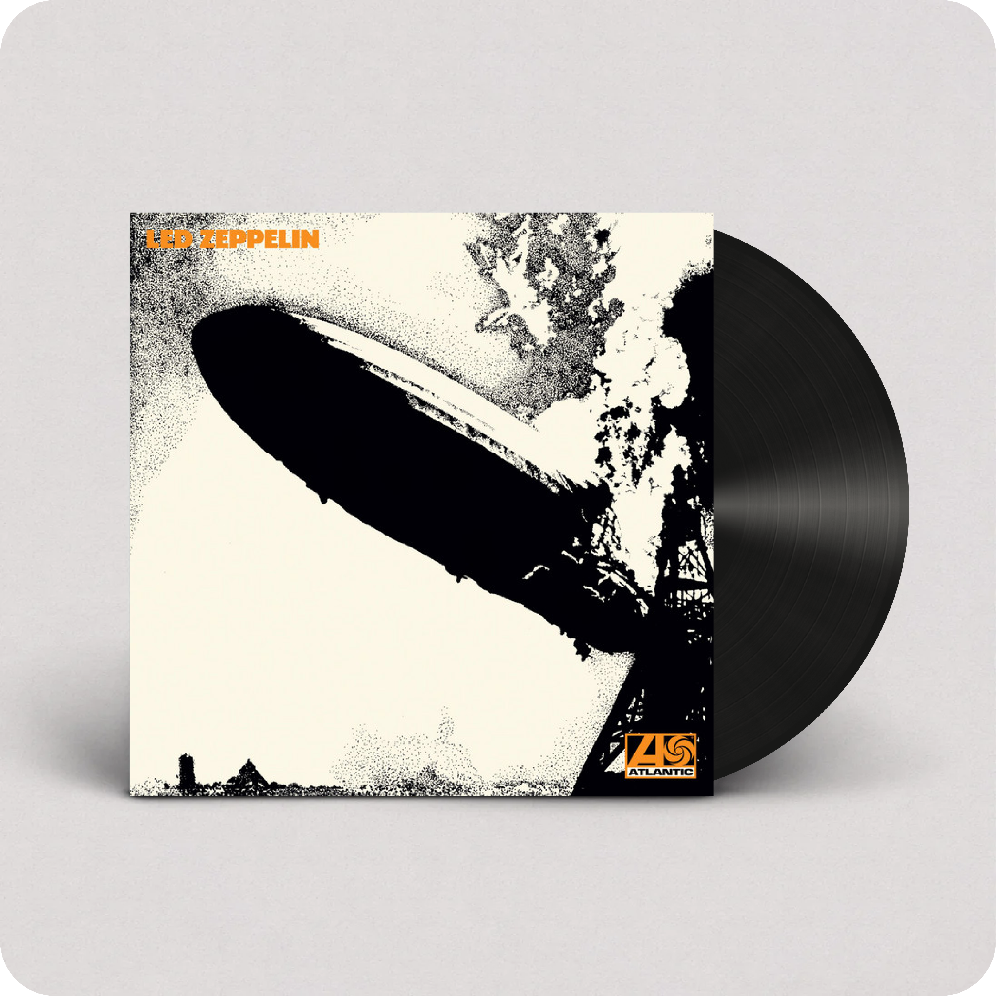 led zeppelin I – mask guy record store