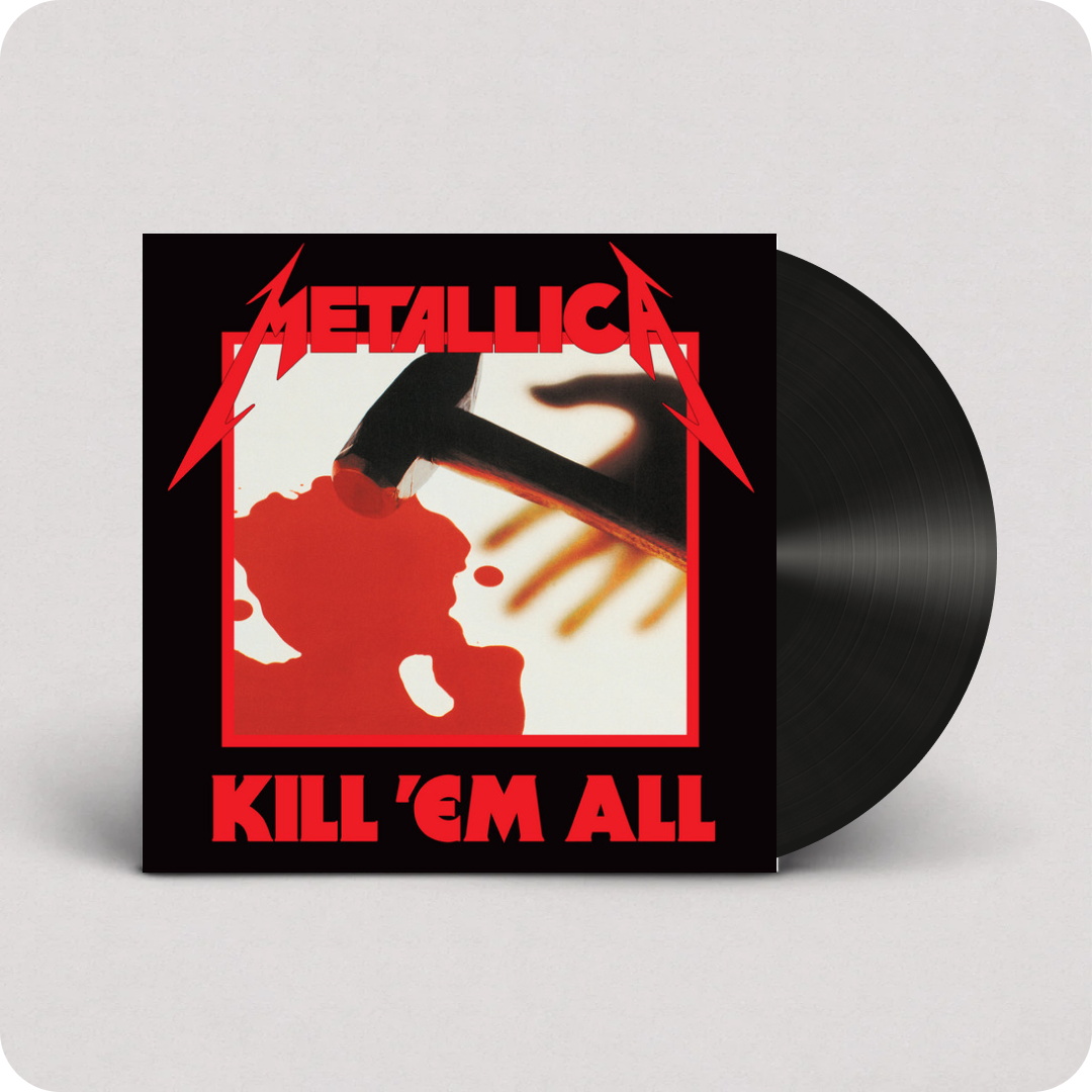 kill 'em all – mask guy record store
