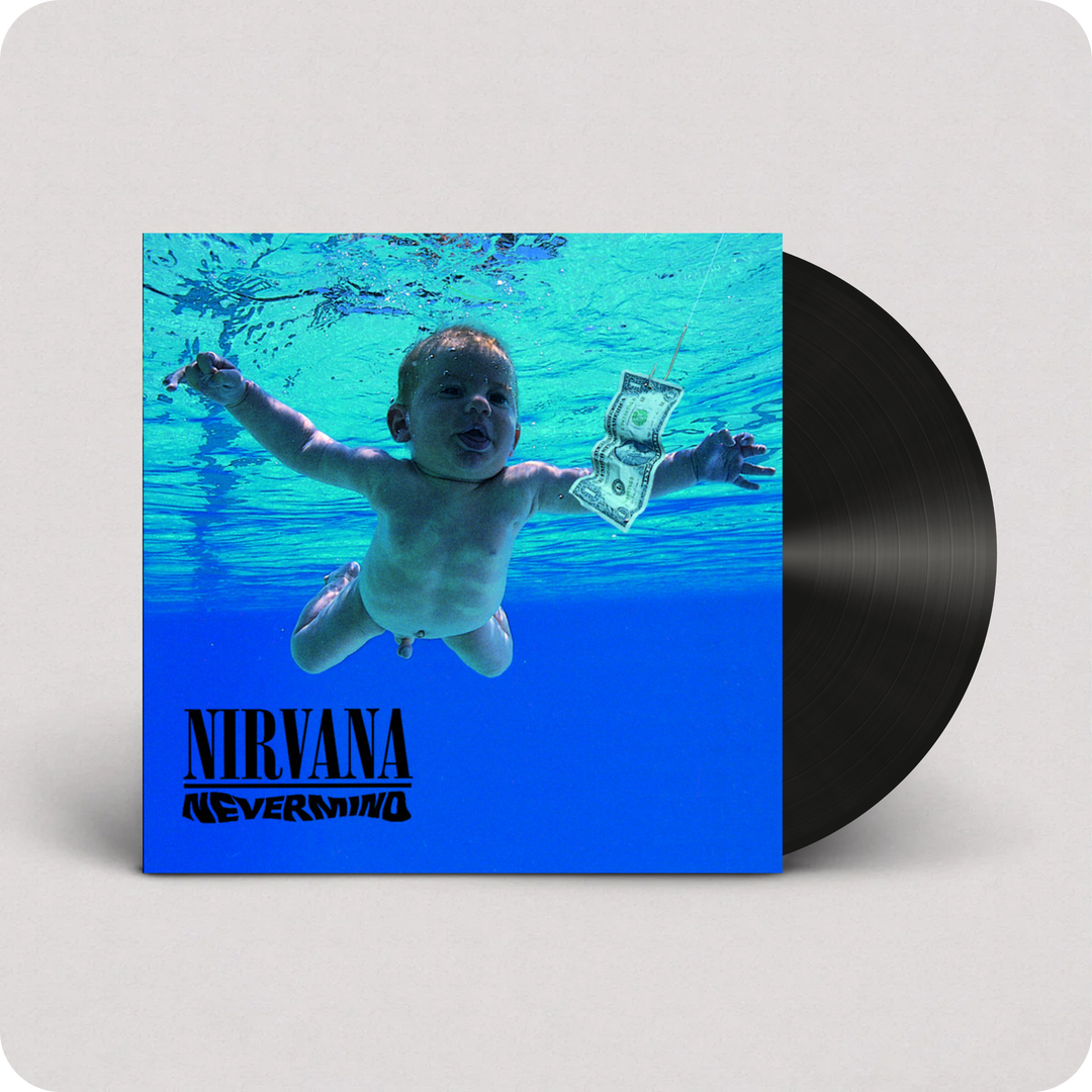 nevermind – mask guy record store