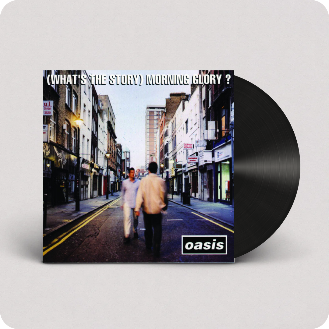 (what's the story) morning glory? – mask guy record store