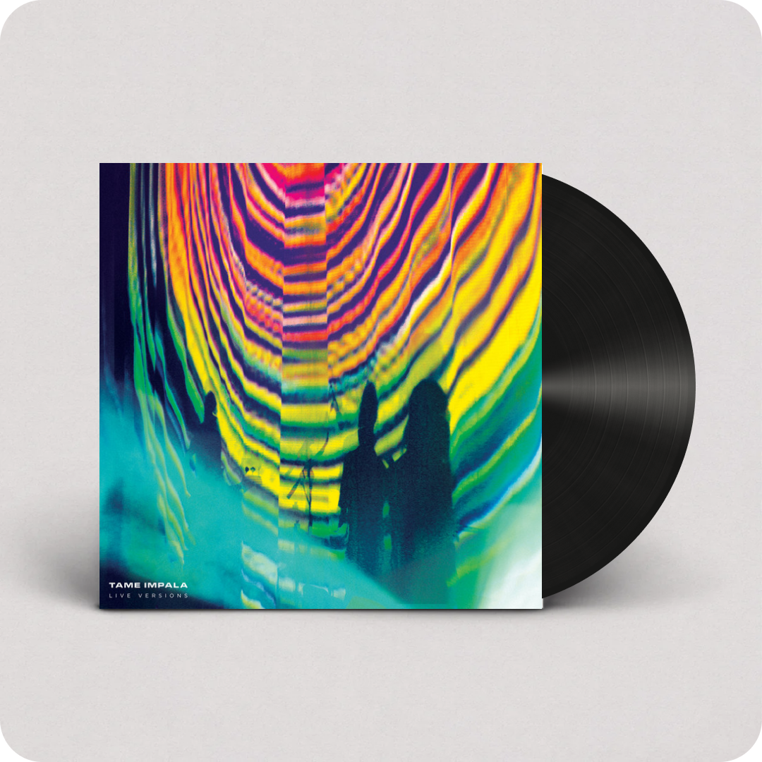live versions – mask guy record store